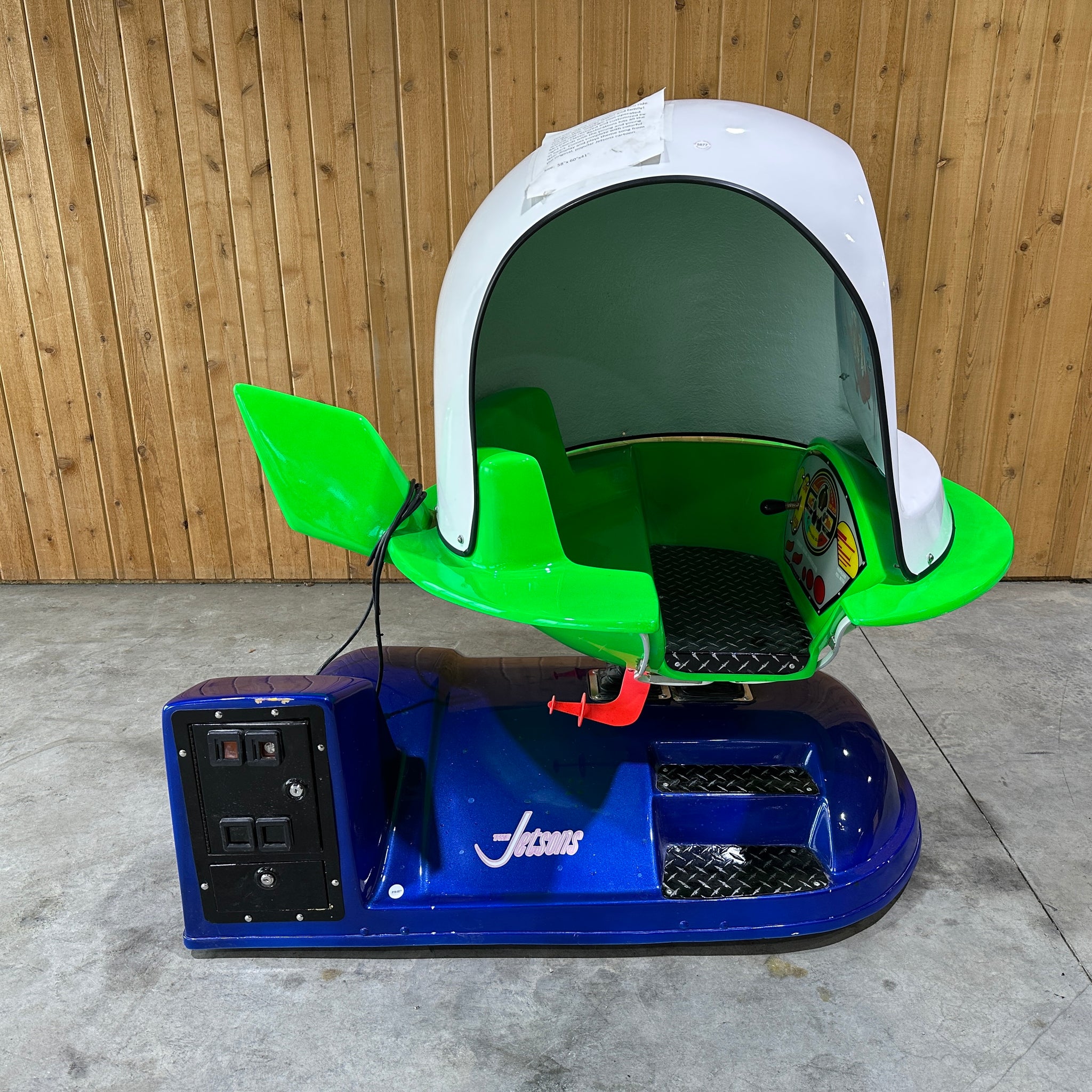 Coin Operated Jetsons Kiddie Ride – MAXmotive LLC