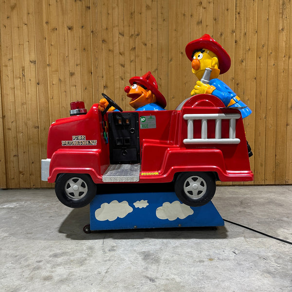 Sesame Street Fire Truck Kiddie Ride – MAXmotive LLC